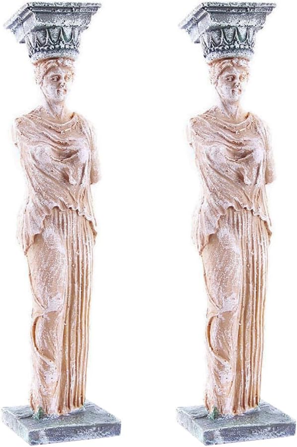 Amazon.com: Baluue Fish Tank Statue Decor, Aquarium Goddess Statue ...