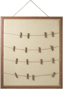 Amazon.com: Midwest-CBK Vintage Clothes Pin Message Board : Office Products