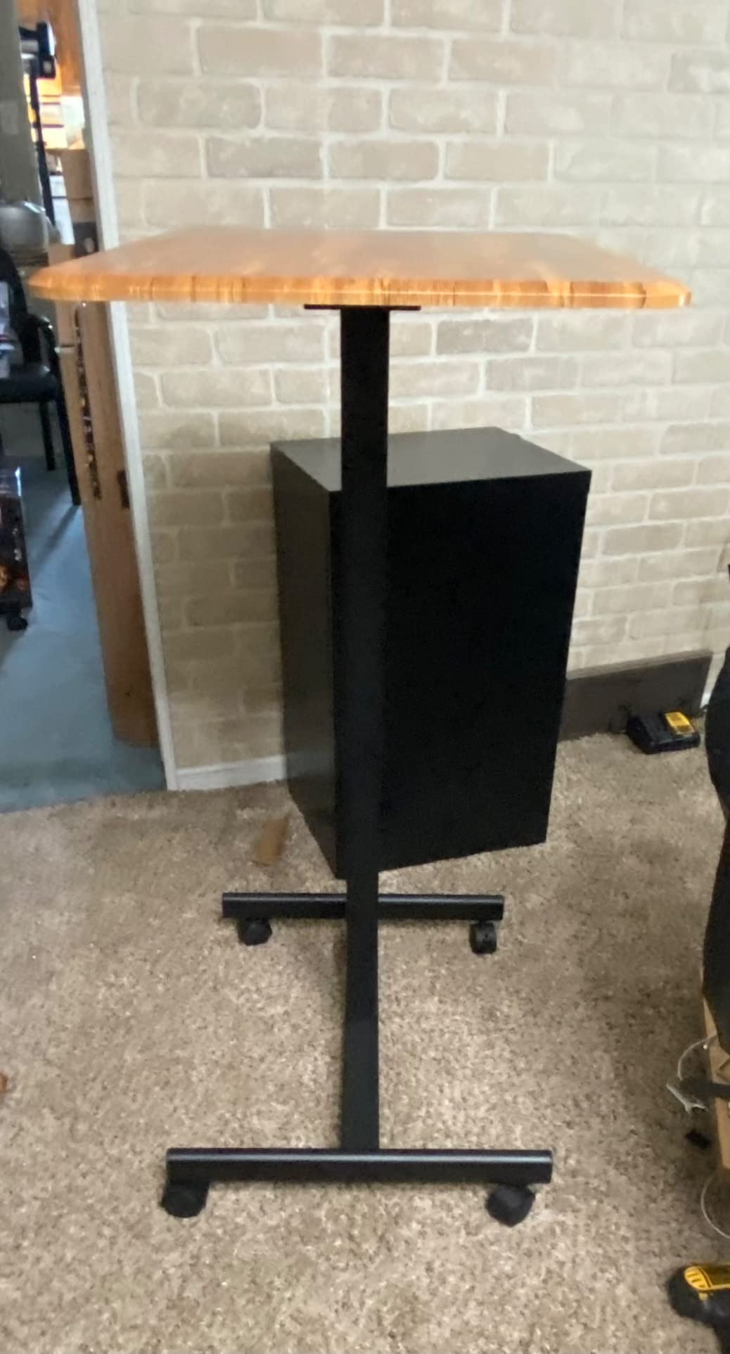 $23/mo - Finance Electric Standing Desk with Keyboard Tray, 55 x 24 ...