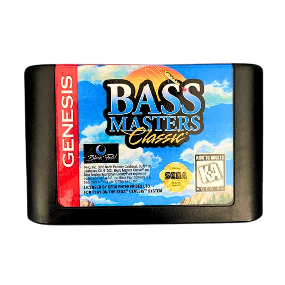 Amazon.com: Bass Masters Classic 16 Bit MD Game Card For Sega Megadrive ...
