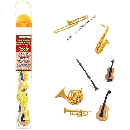 Beistle Gold Plastic Musical Instruments