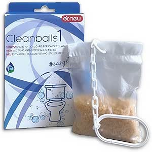 CLEANBALLS Dr. Neu, innovative sfere anticalcare per la cassetta WC ...