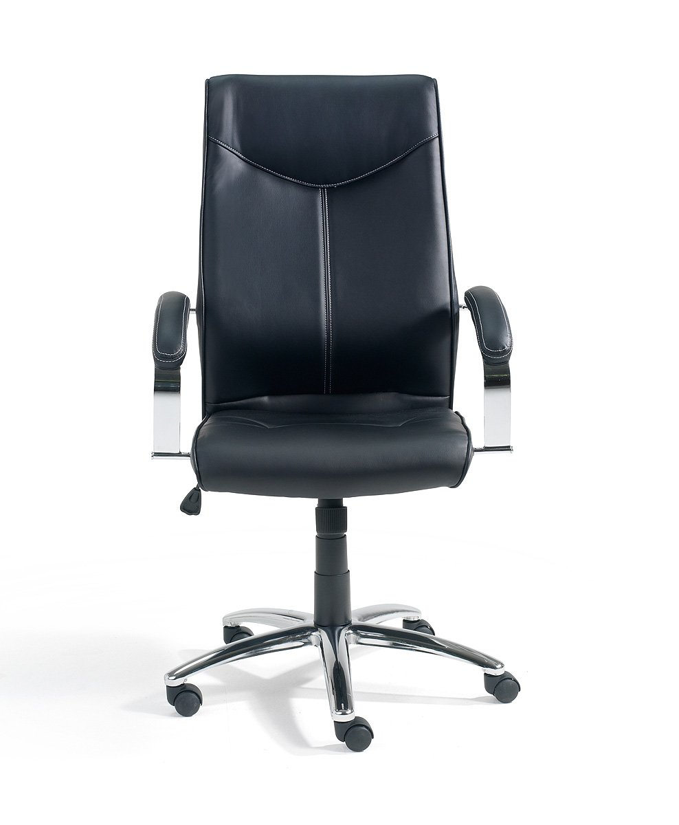Topstar Designer-Luxus-Chefsessel, Bürostuhl, Leder, schwarz: Amazon.de ...