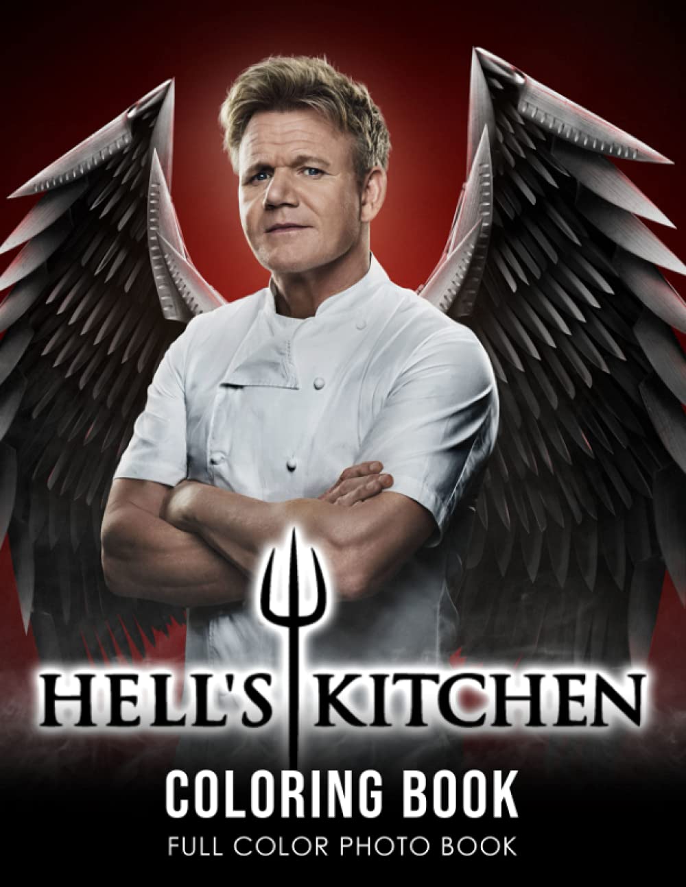 Buy Hell's Kitchen Coloring Book: Chef Gordon Ramsay TV Series Coloring ...