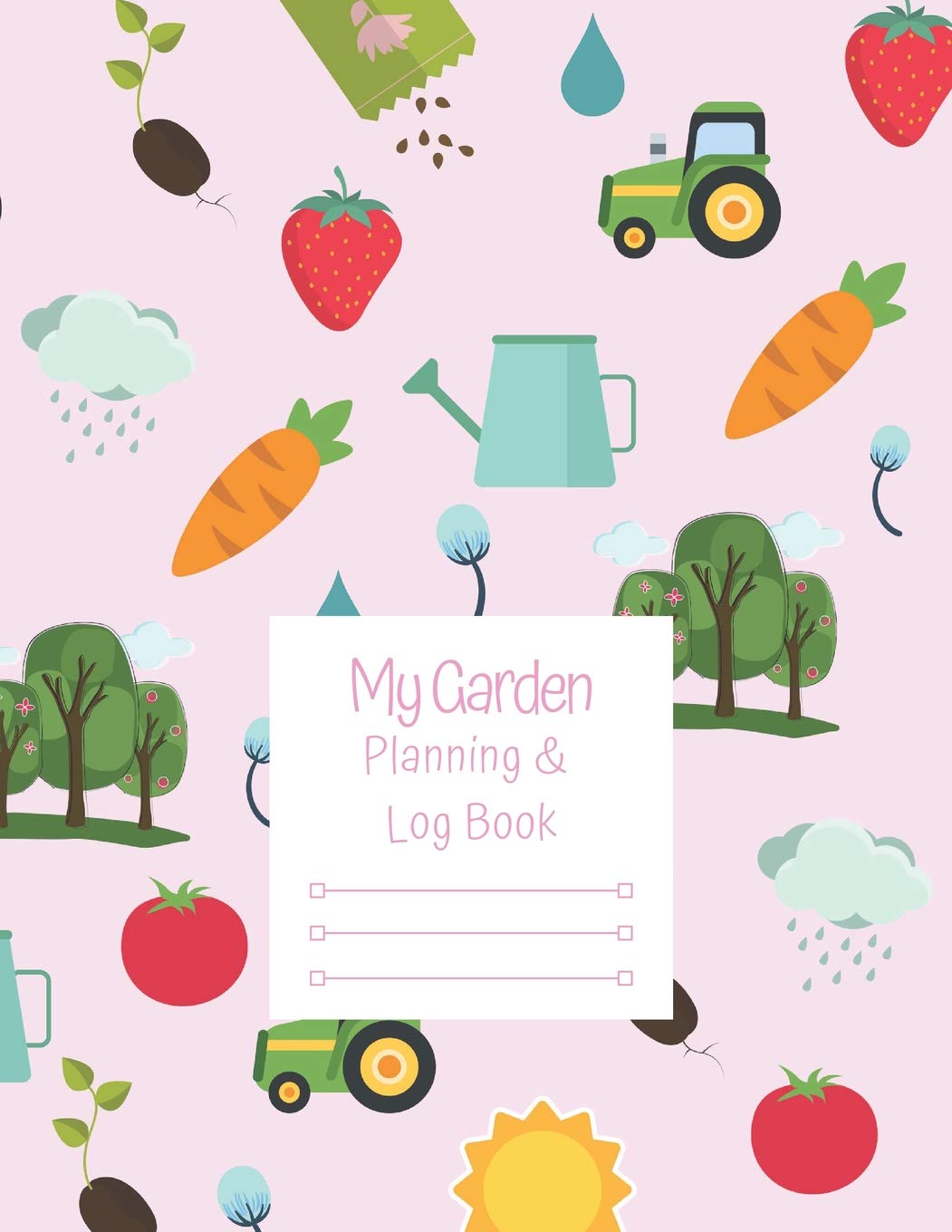 My Garden Planning And Log Book: A children's prompt journal to record ...