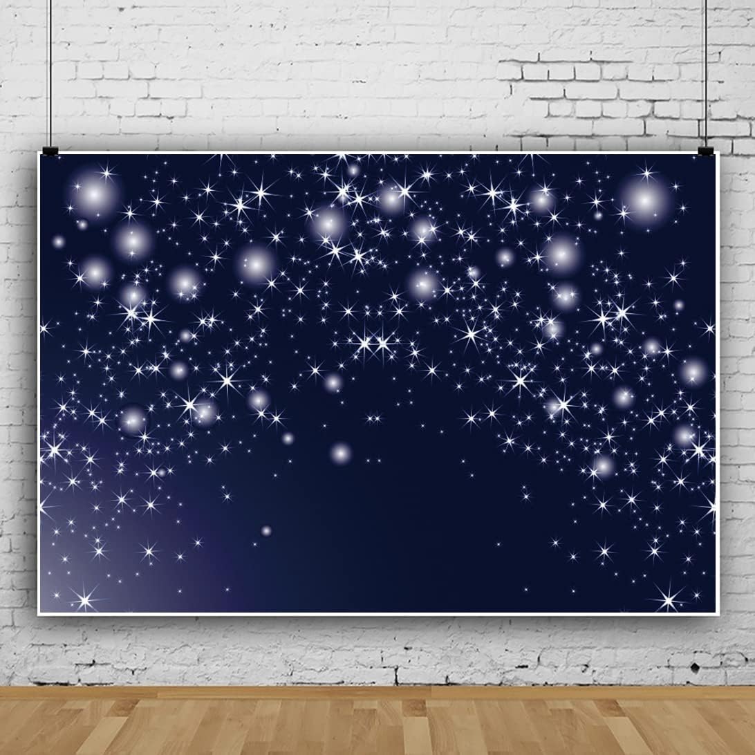 Renaiss 12x8ft Night Stars Backdrop Starry Night Sky Space Theme ...