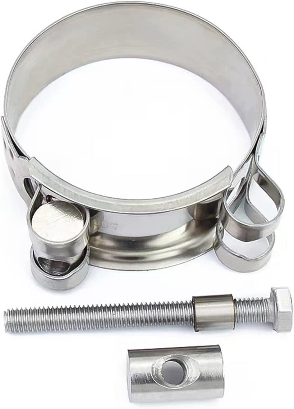 Duct Hose Clamps We 6 Enterprises ( Pack Of 4) Adjustable 304
