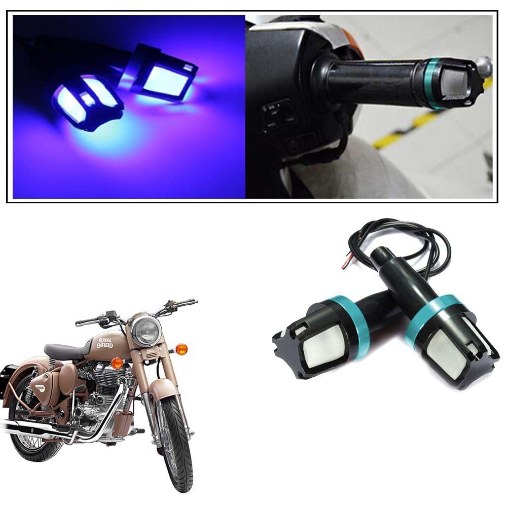 Benjoy Bar End LED HandleGrip LED Grip Motorcycle Grip - Blue for KTM ...