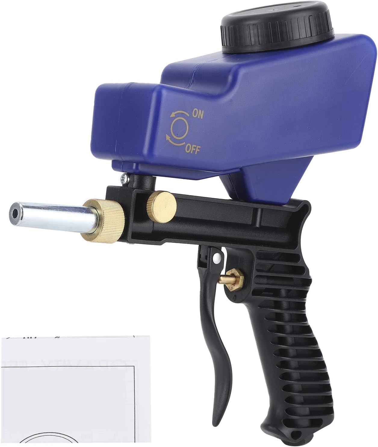 Lematec Sandblasting Gun, Portable Speed Blaster Universal, Continuous ...