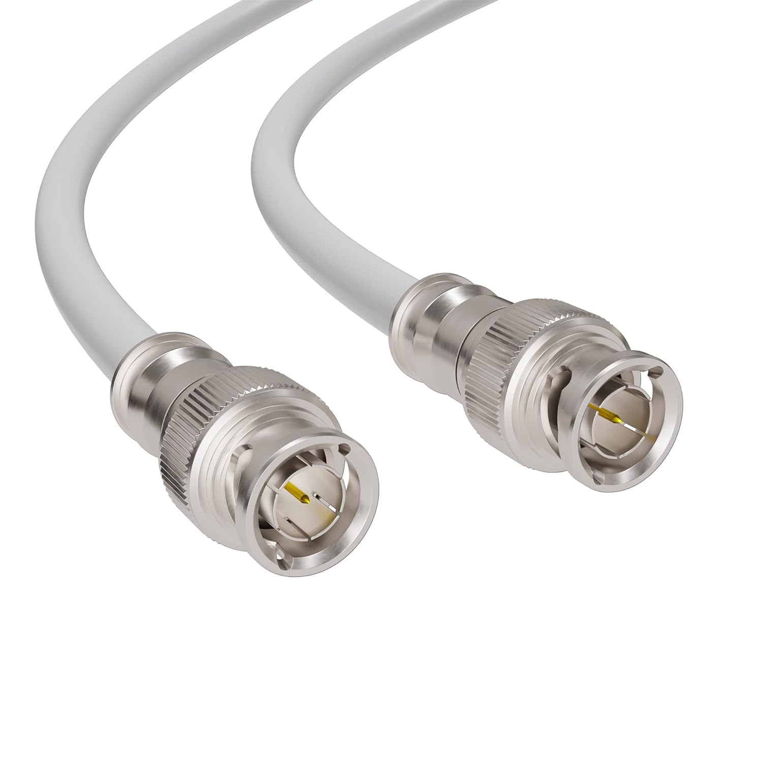 Amazon.com: THE CIMPLE CO BNC Cable, White RG6 HD-SDI and SDI Cable ...