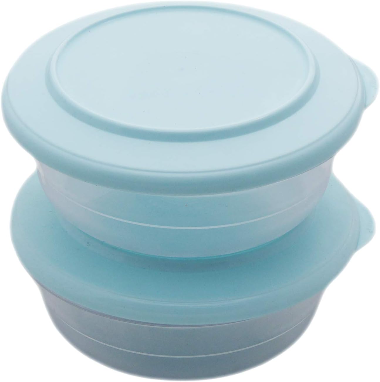 Tupperware Set (2) Tafelperle 275 ml Minze/Hellblau Deckel ...