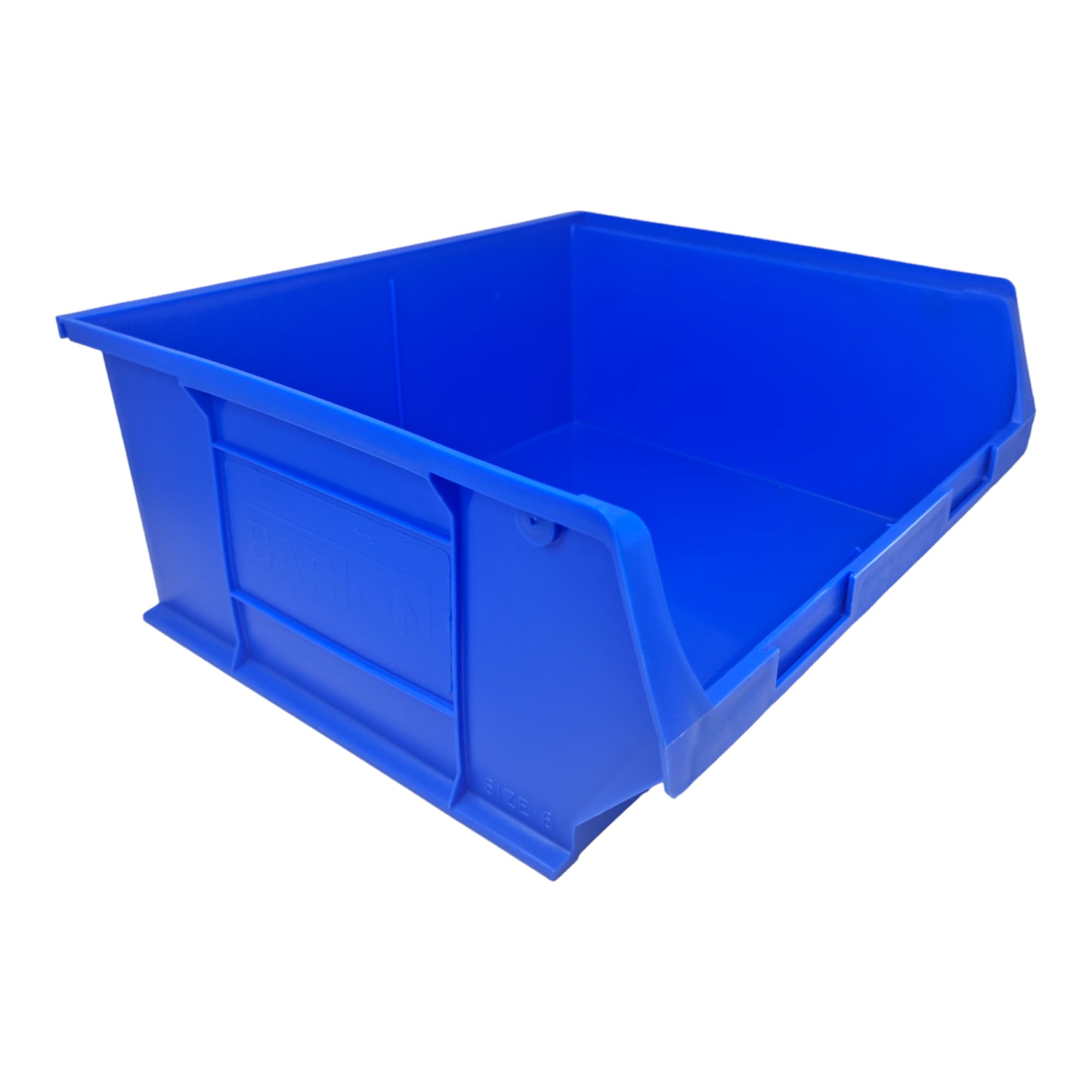 Blue Storage Lin Bins | Tool Organiser Bin | Stackable Boxes for Garage ...