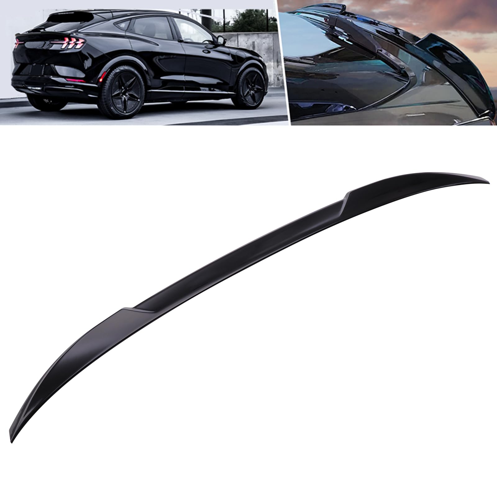 Snapklik.com : Rear Spoiler Trunk Spoiler Wing Fit For Ford Mustang ...