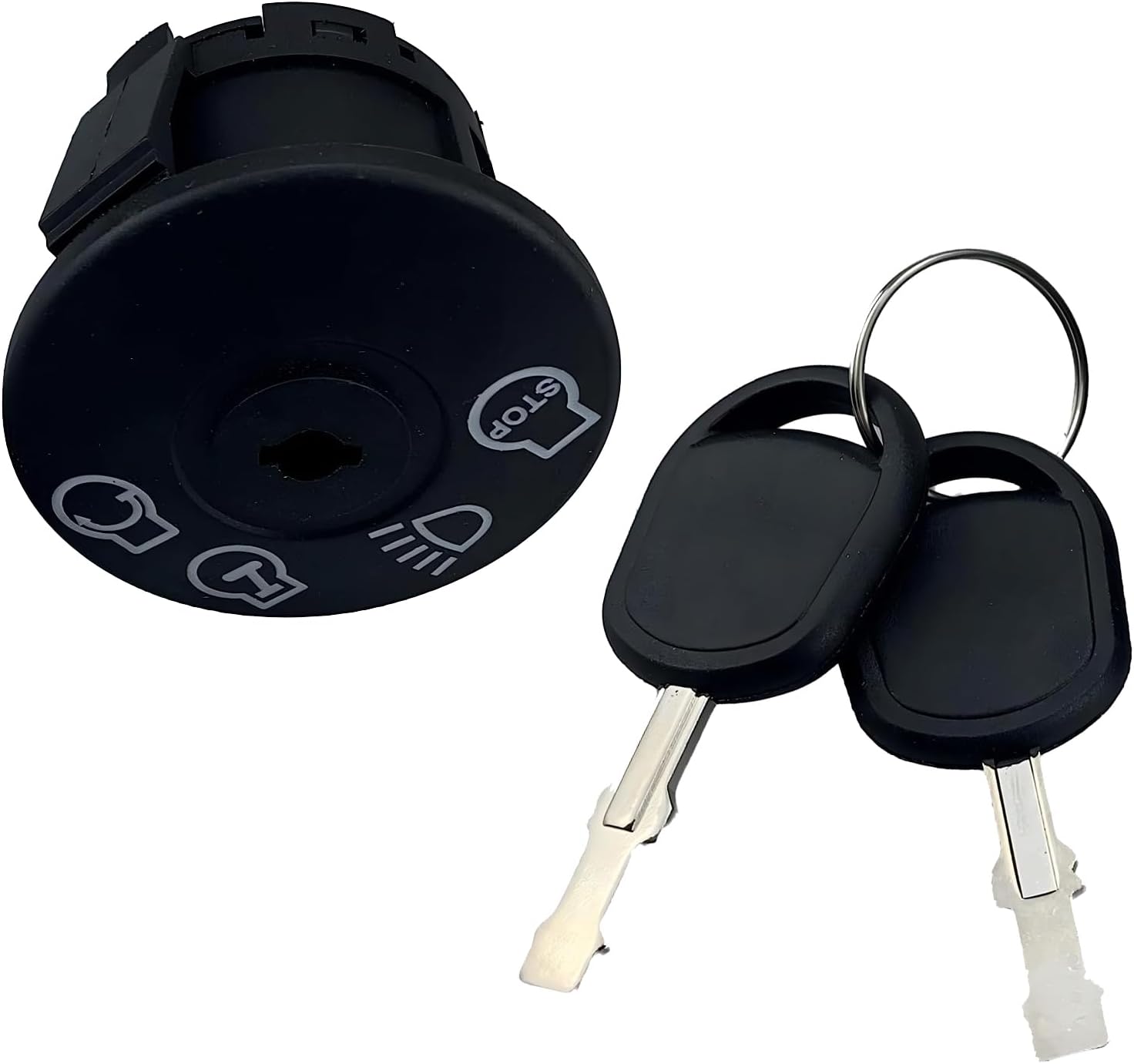 Amazon.com: H-Jun Ignition Key Switch w/Key 4-Position 7-Terminals for Craftsman Dixon CubCadet ...