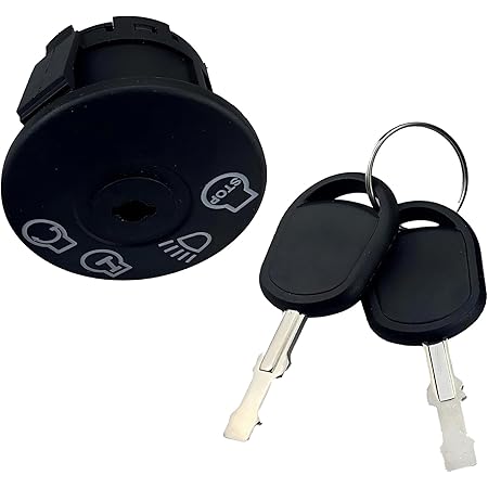Amazon.com : H-Jun Ignition Key Switch w/Key 4-Position 7-Terminals for ...