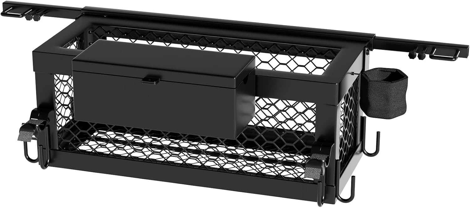 Amazon.com: Heavy Duty Tractor Basket，Universal-Fitting Tractor Tool ...