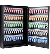 Amazon.com: UMEKEN Metal Key Cabinet - 64 Position Wall Mount Car Key ...