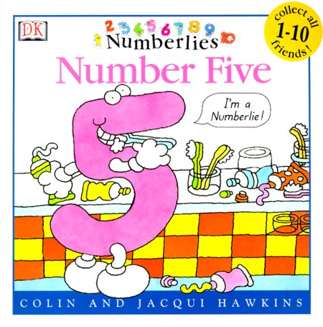 Amazon | Number Five (Numberlies) | Hawkins, Colin, Hawkins, Jacqui ...
