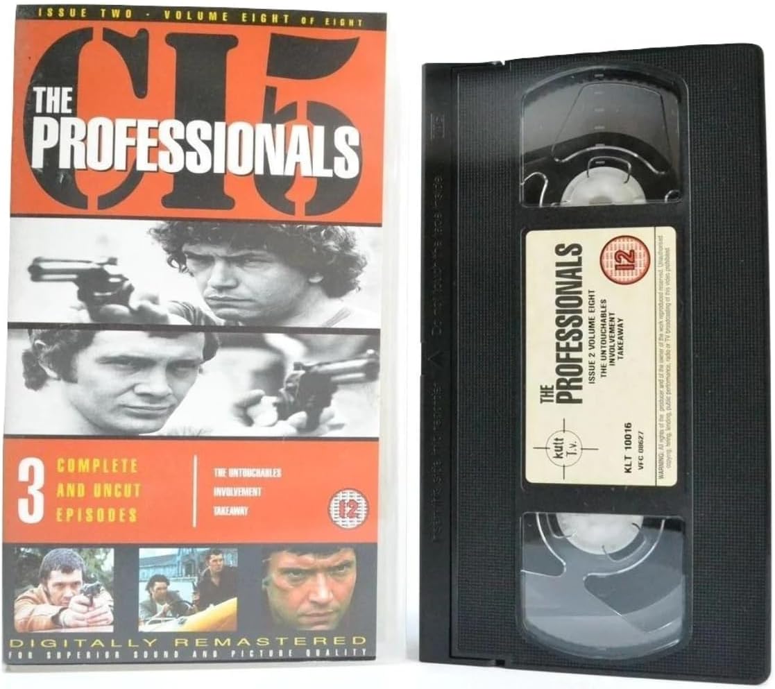 The Professionals: Issue 2 - Volume 8 [VHS] : Lewis Collins, Martin ...
