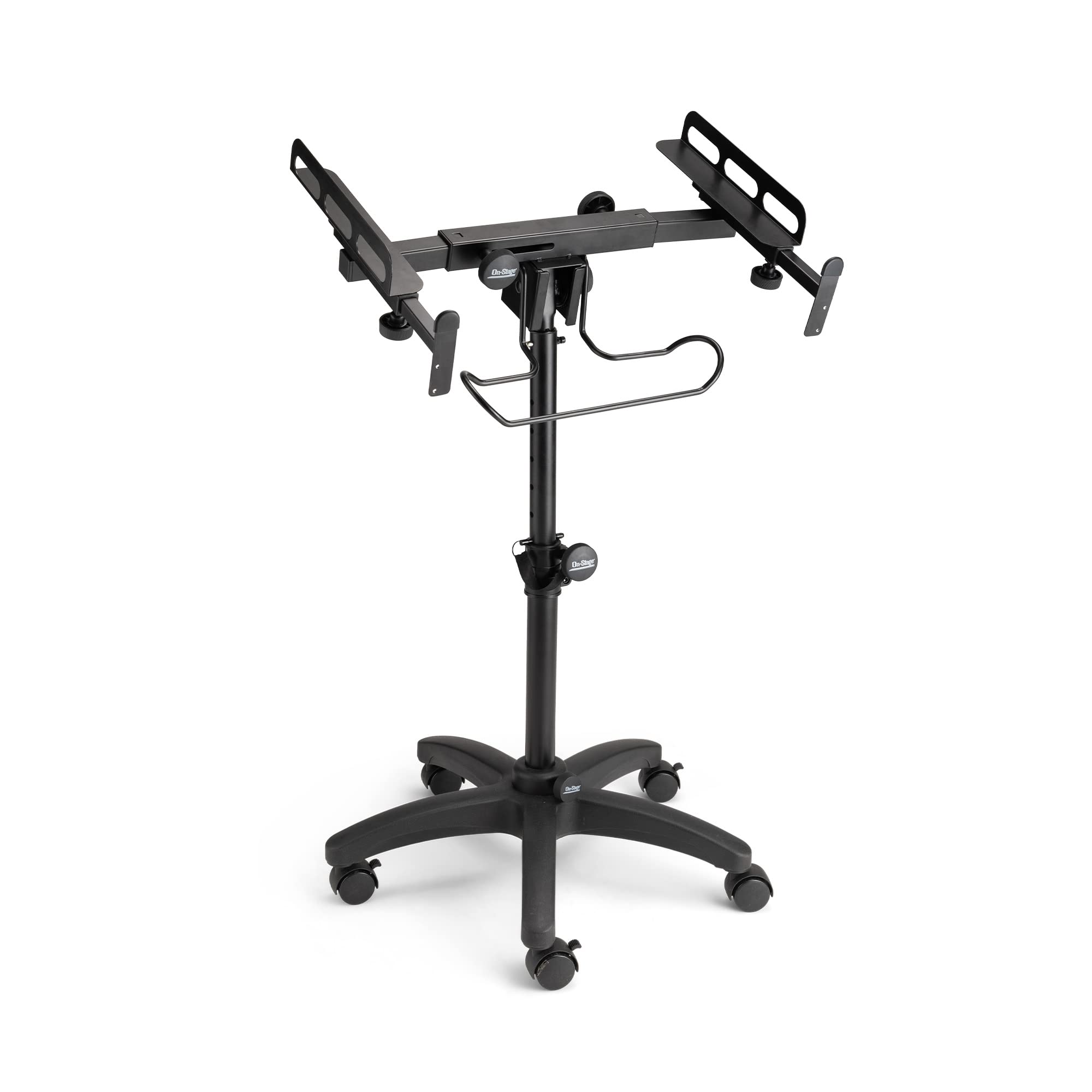 OnStage MIX-400 V2 Mobile Equipment Stand (Rolling Platform for Mixers ...