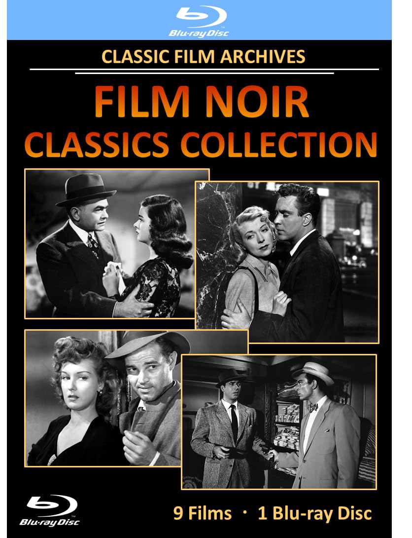Amazon.com: Film Noir Classics Collection - 9 Films [1 Blu-ray Disc ...