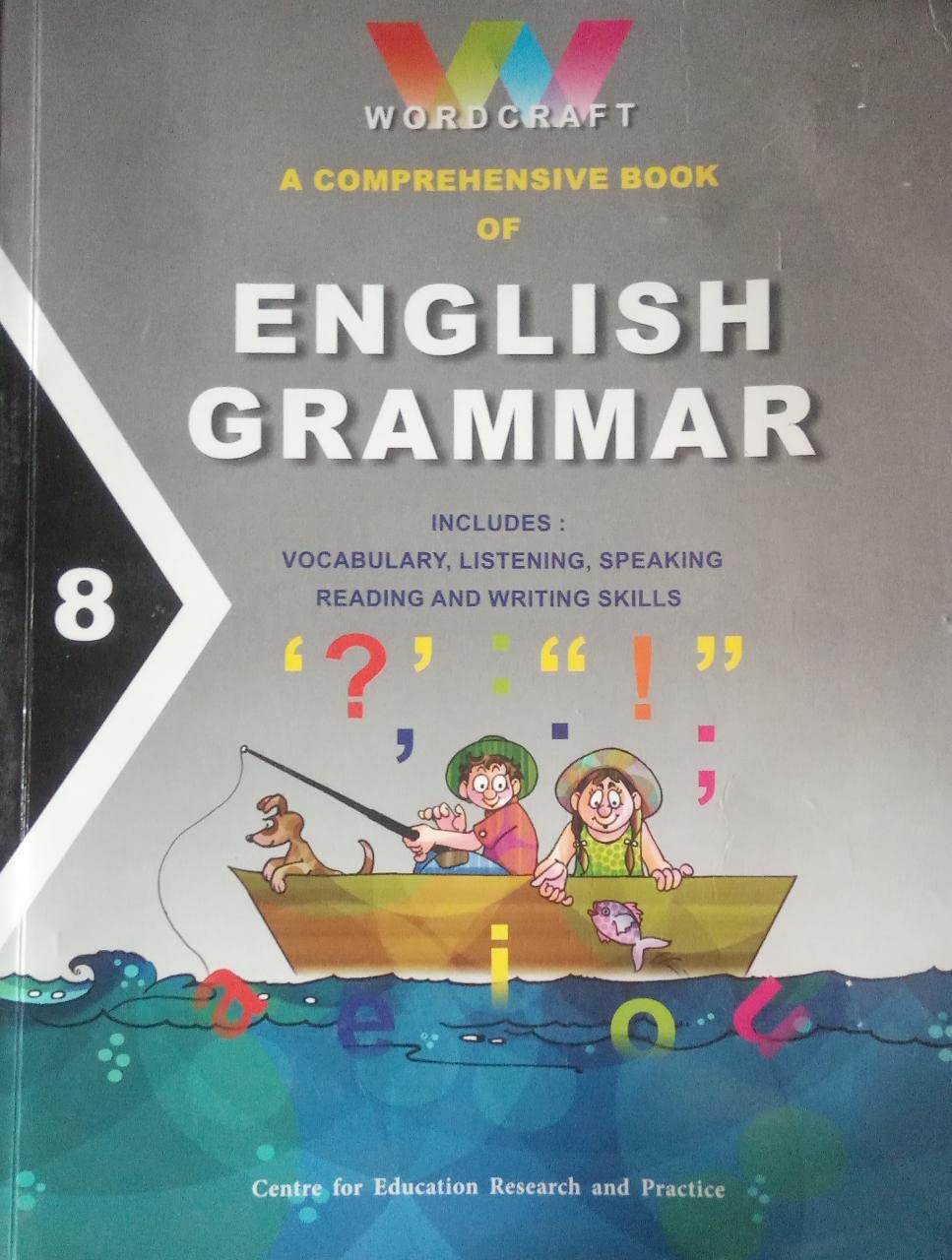 Buy A Comprehensive Book of English Grammar - Class 8, By Wordcraft ...