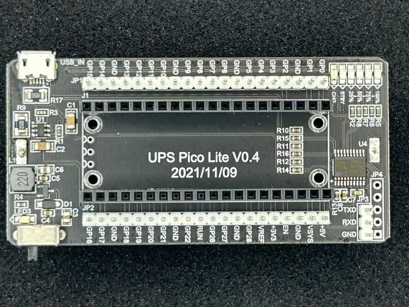 GeeekPi Raspberry Pi Pico/Pico W UPS Power Supply Uninterruptible UPS ...