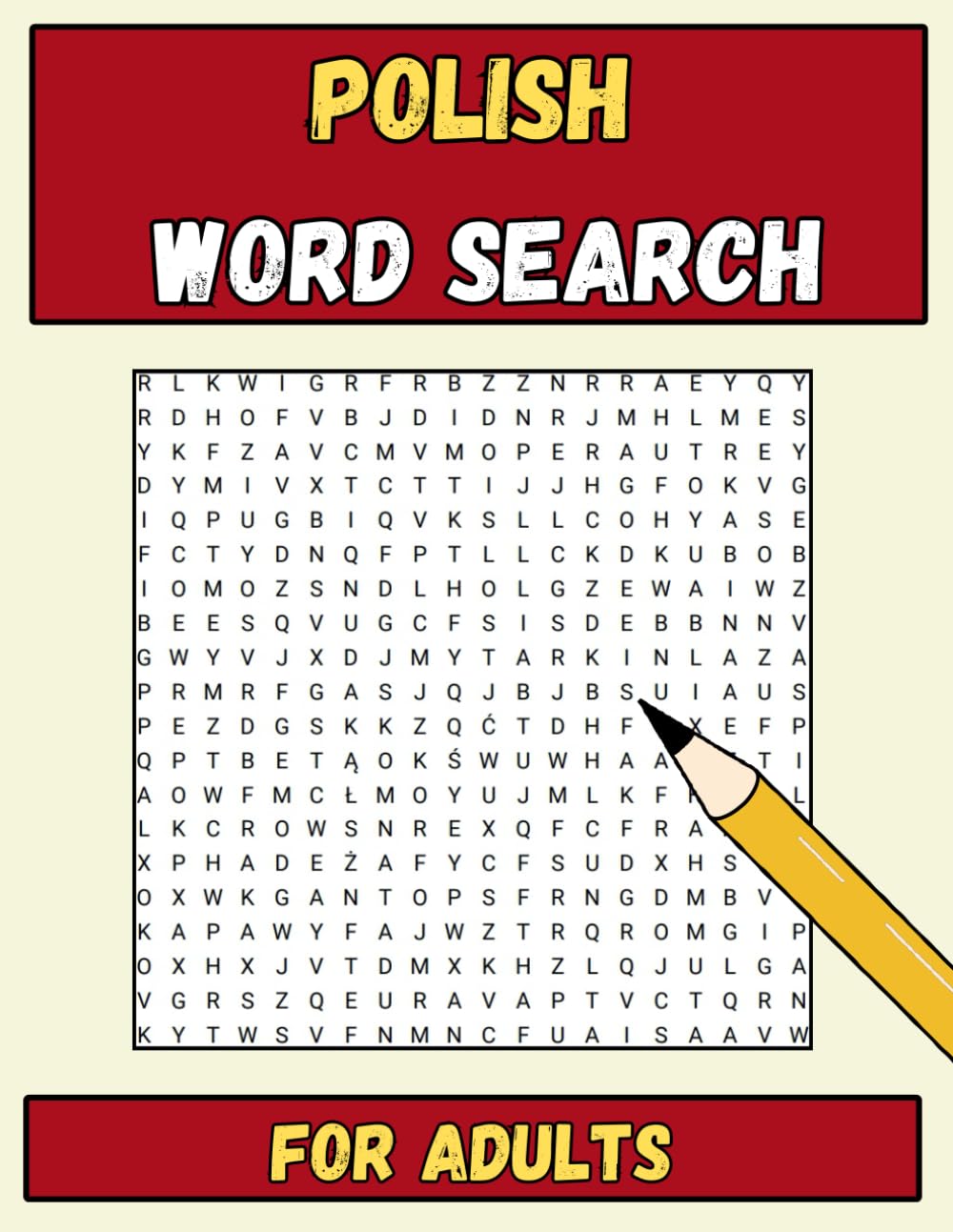 Polish Word Search For Adults: Word Search Large Print In Polish ...