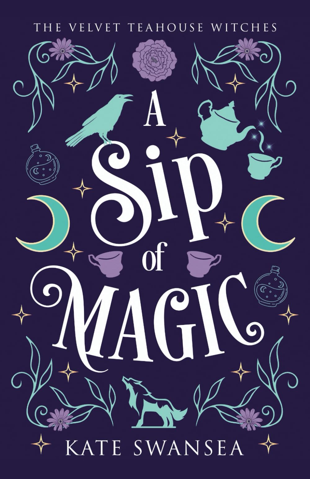 Amazon.com: A Sip of Magic: A Witchy Fantasy Romance (The Velvet ...
