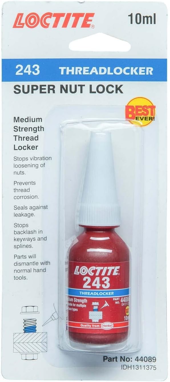 Loctite 243 Nut Lock 10 ml : Amazon.com.au: Automotive