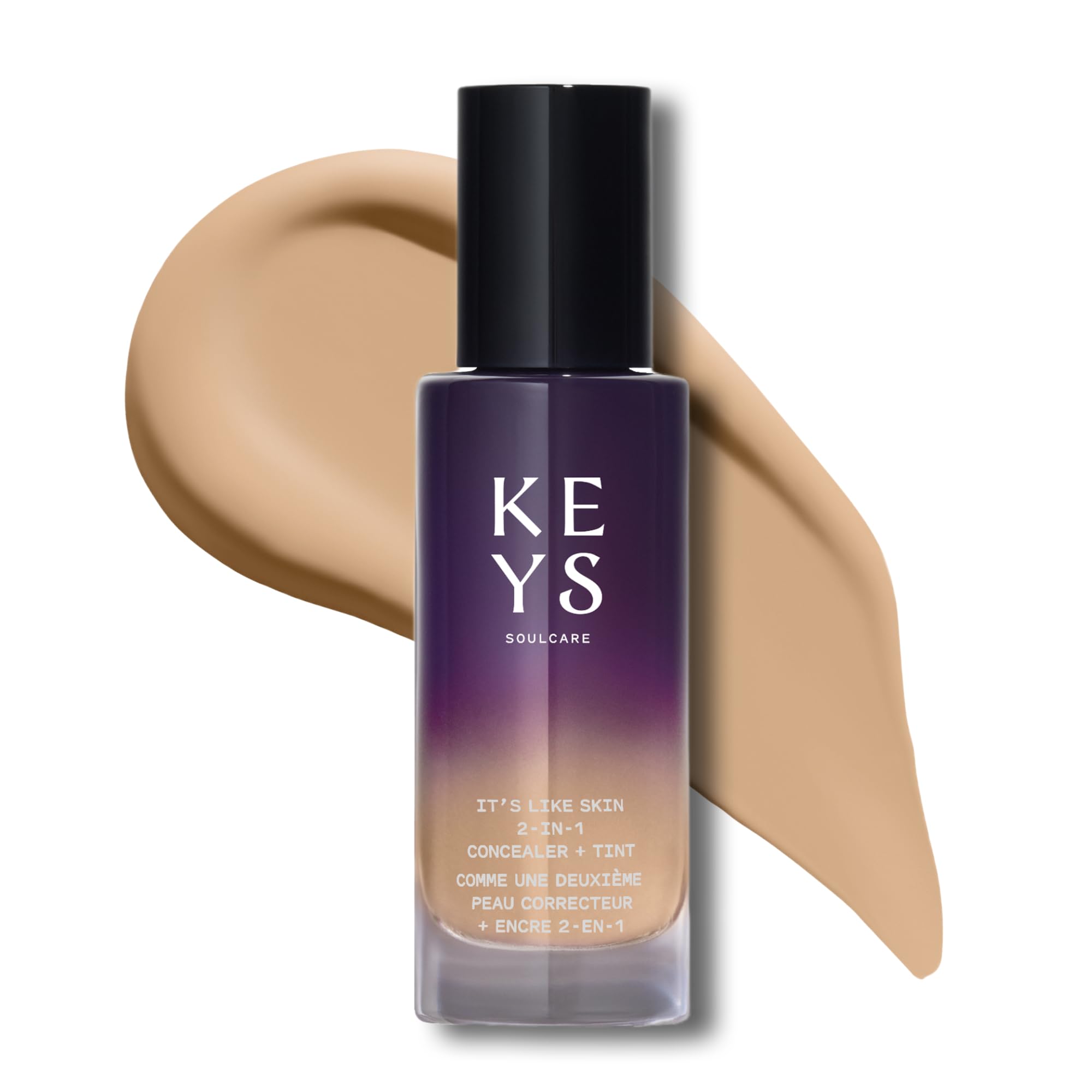 Amazon.com: Keys Soulcare It's Like Skin 2-In-1 Concealer + Tint ...