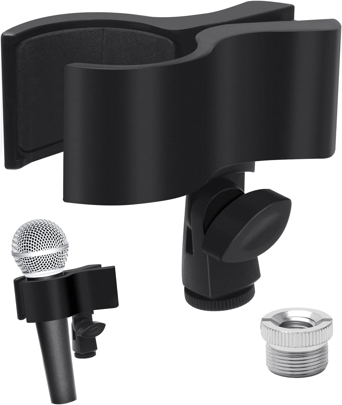 Amazon.com: Adjustable Microphone Holder Clip, 1 Pcs Plastic Spring Mic ...