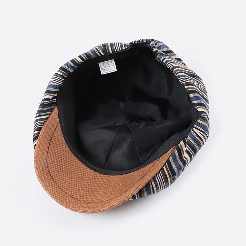Snapklik.com : 8 Panel Multi-Color Newsboy Beret Cap Cabbie Gatsby ...