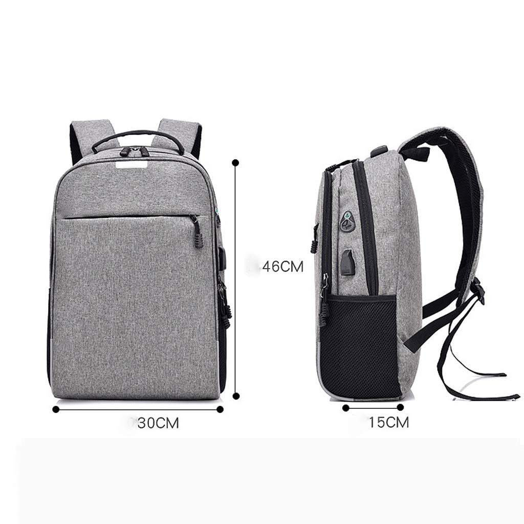 LLLY Laptop Backpack，Business Travel Anti Theft Slim Durable Laptops ...