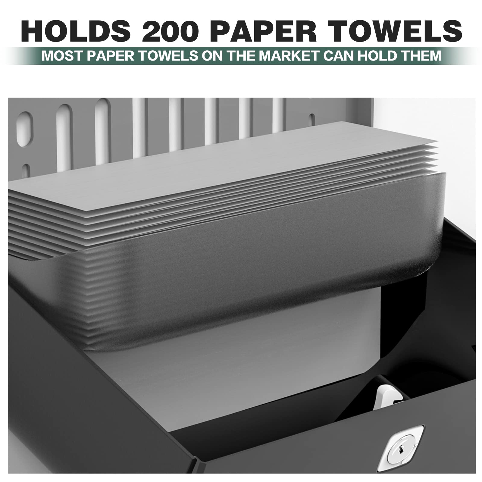 Snapklik.com : Interhasa Commercial Paper Towel Dispenser Wall Mounted