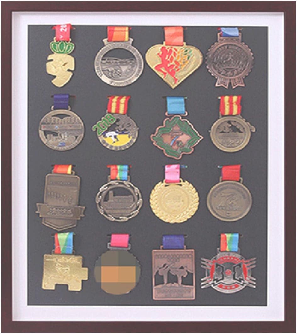 Amazon.com: Wall-Mounted Medal Rack Display Cabinet, Military Emblem ...