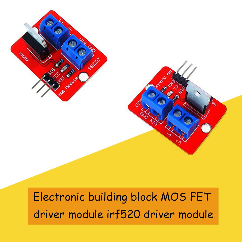MOSFET Driver Board 5x IRF520 MOSFET Driver Modules - PWM Control Board ...
