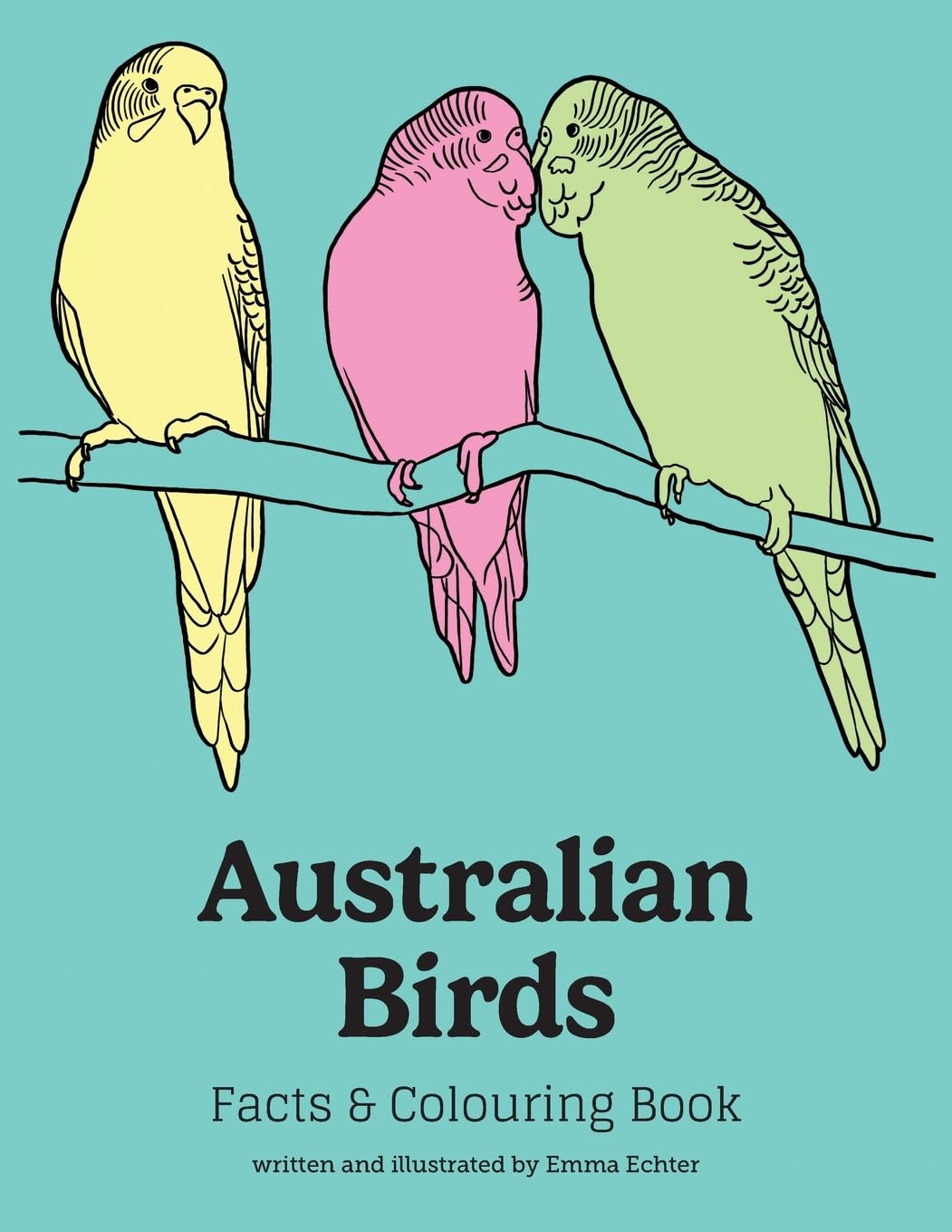 Amazon.com: Australian Birds: Facts and Colouring Book (Educational ...