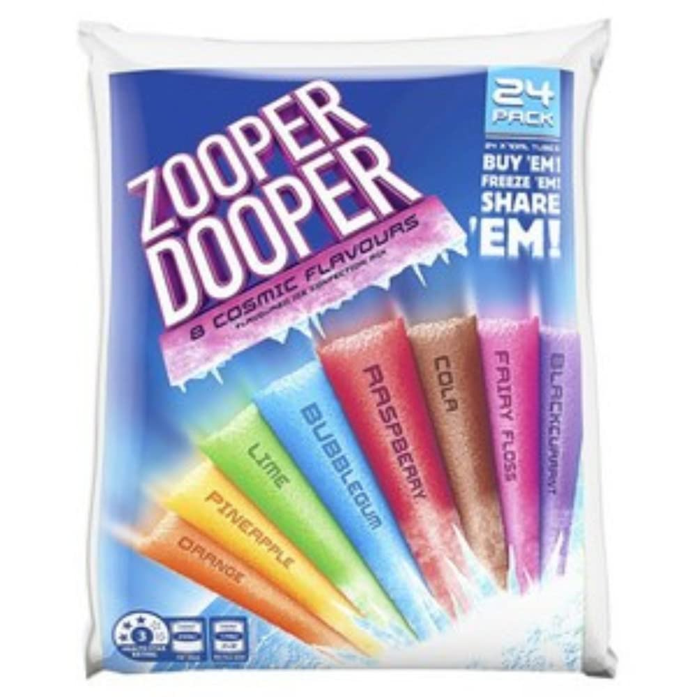 Zooper Dooper Multi Mixed 70 ml (Pack of 24) : Amazon.com.au: Pantry ...