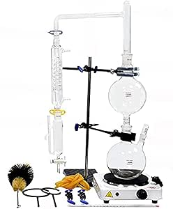 Amazon.com: OUTS Laboratory Essential Oil Steam Distillation Equipment ...