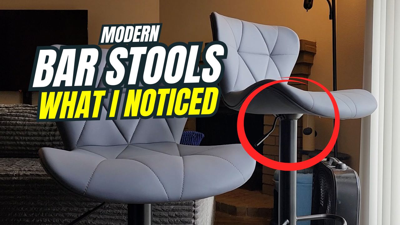 Watch Modern Bar Stools - Review and things I noticed! on Amazon Live