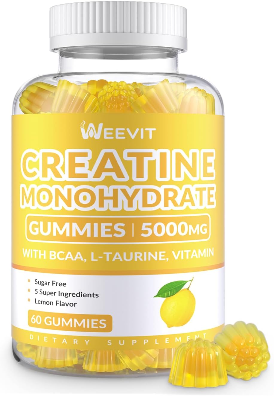 Amazon.com: Bear Balanced Creatine Gummies for Men & Women - Creatine ...