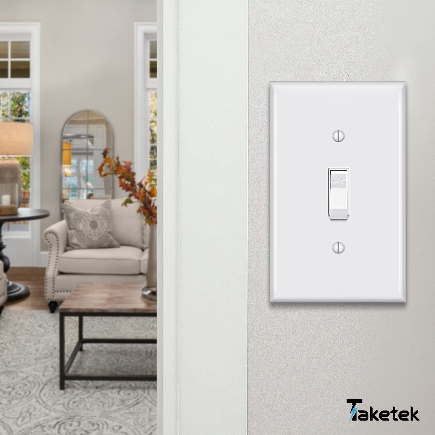 Snapklik.com : Toggle Light Switch Covers, Electric Light Switch Plates ...