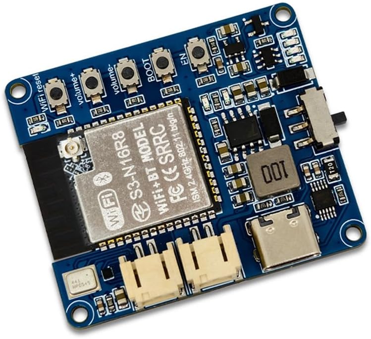 JNJOOD XiaoZhi AI Voice Chat ESP32-S3 with Integrated CH340X INMP441 MAX9835 Development Card ...