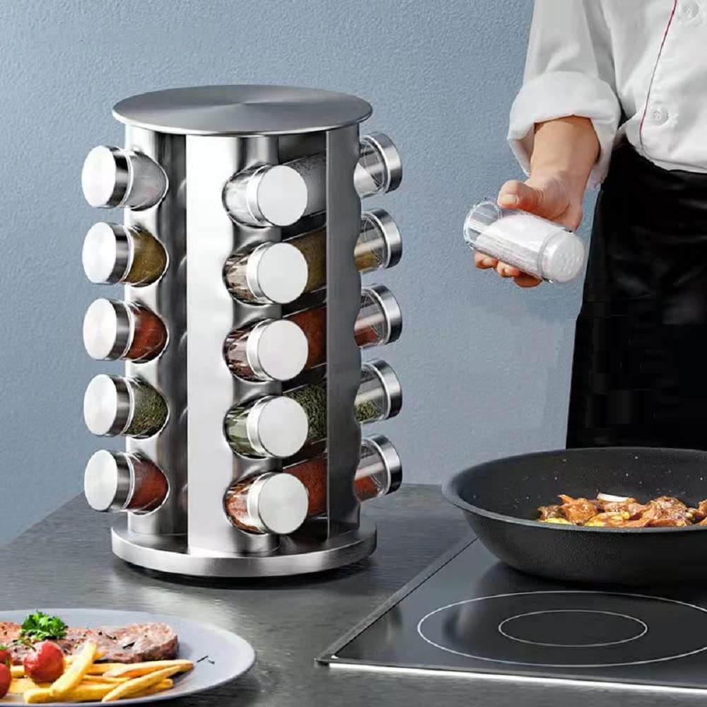 Revolving Spice Rack Organize...B09698V2YG | Encarguelo.com