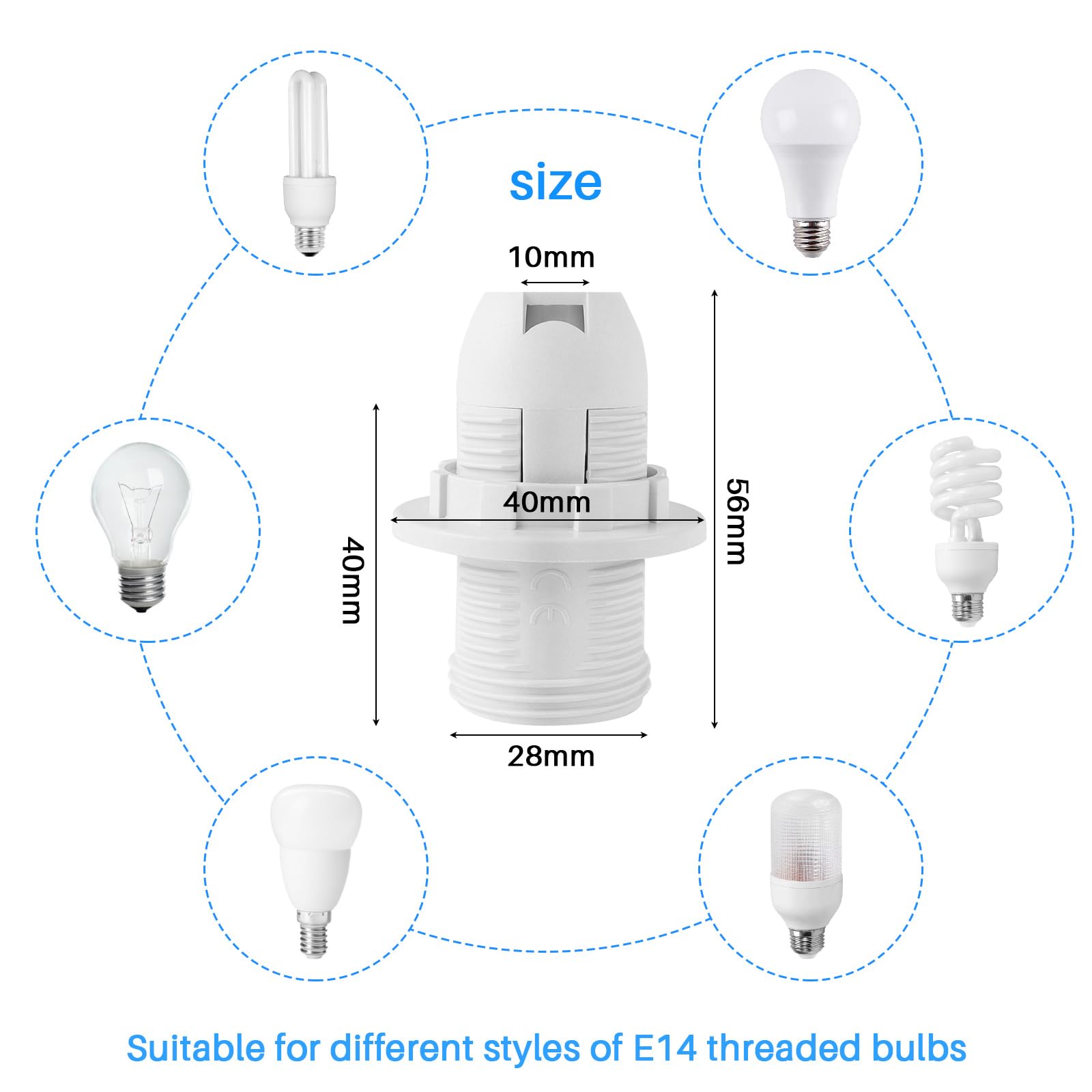 Light Bulb Socket Size Chart Guide To Light Fittings, Caps And Bases