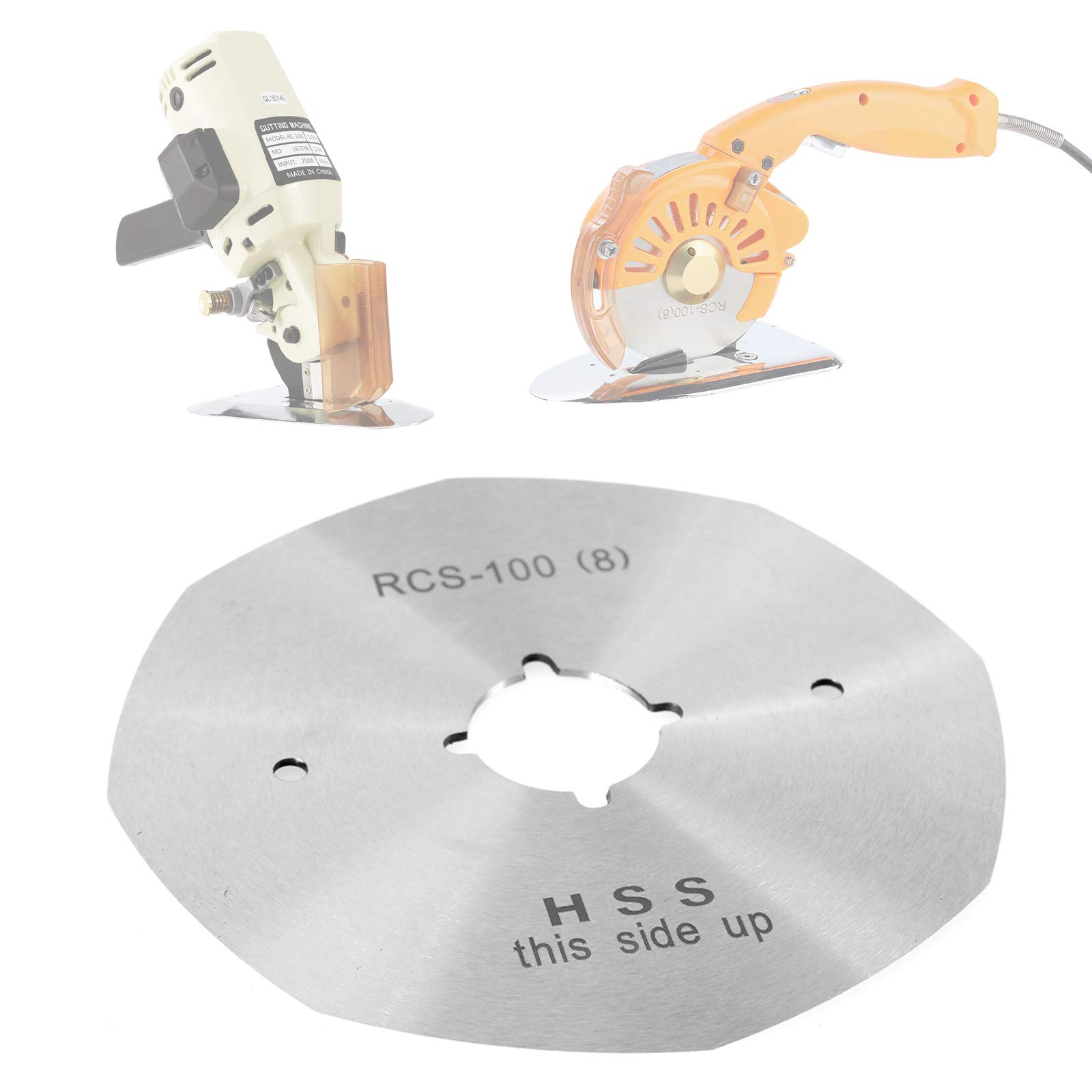 Buy BEAMNOVA 100mm 4 Inch Replacement Blade HSS for Electric Fabric ...