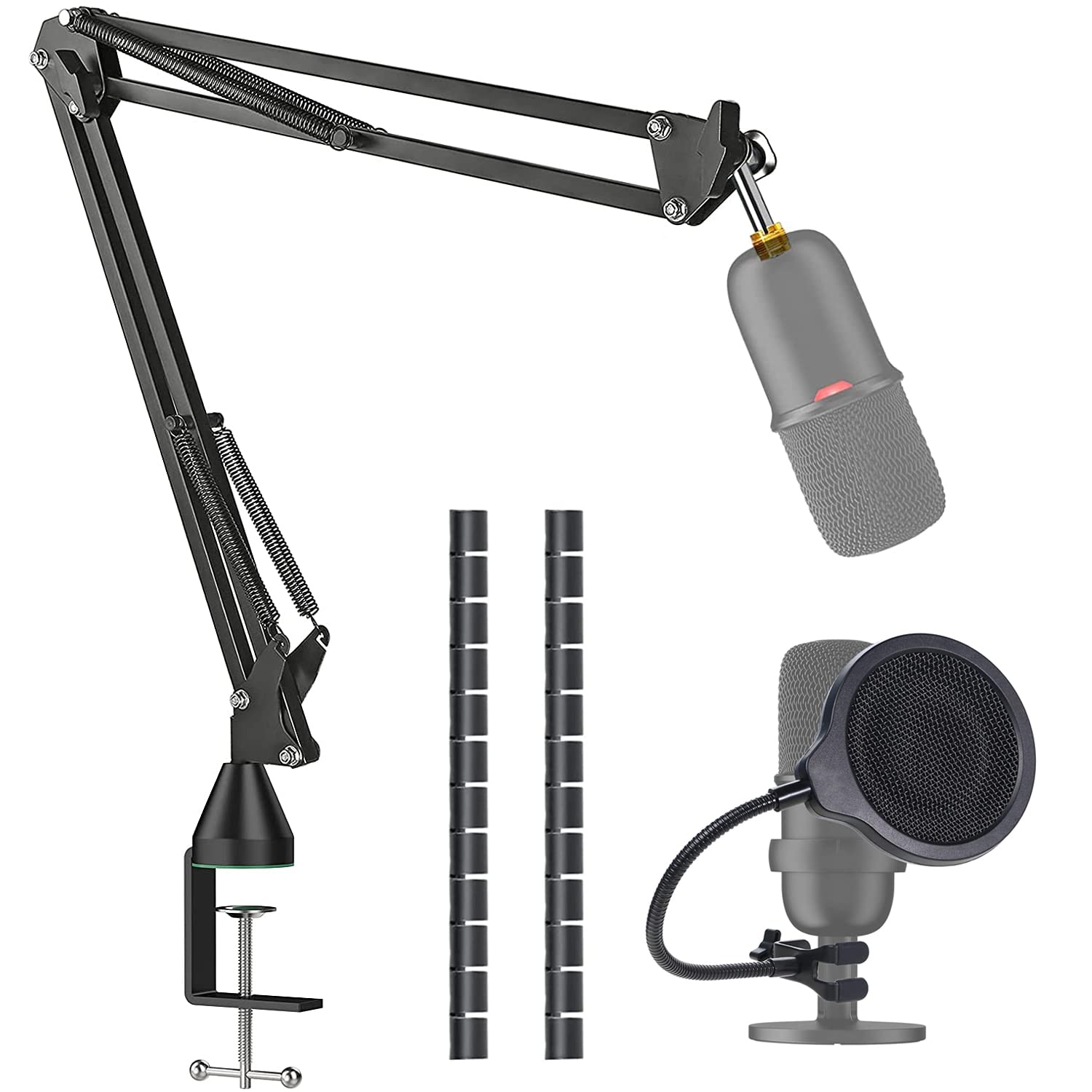 Youshares Mic Stand With Solocast Mic Pop Filter For Hyperx ...