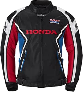 Amazon | [ホンダ] ジャケット ライトニングメッシュジャケット メンズ 0SYES-53H-HL トリコロール L | ジャケット・パンツセット | 車＆バイク
