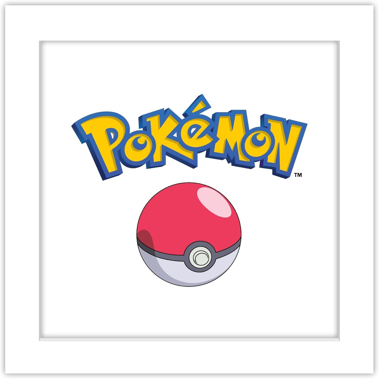 Amazon.com: Trends International Gallery Pops Pokemon - Logo Wall Art ...